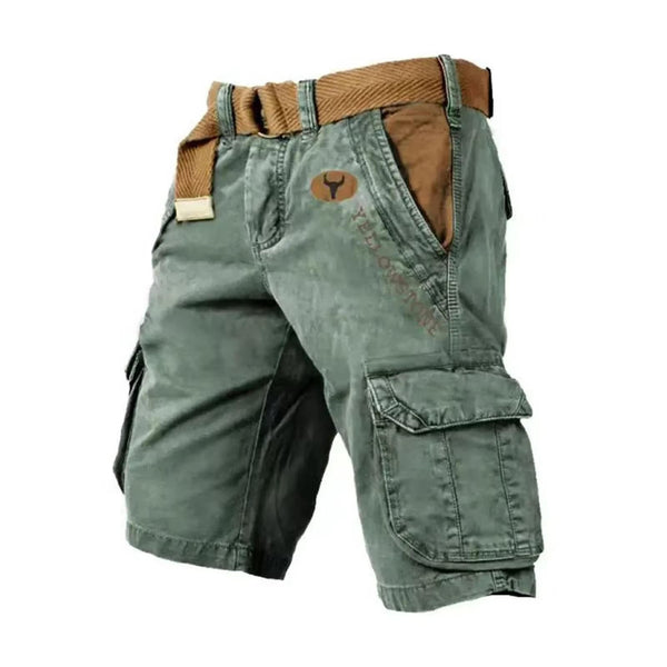 Men's Multifunctional Cargo Shorts With Multi Pockets – ForestFieldFashion