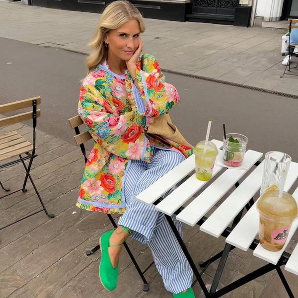 Lightweight Printed Summer Jacket – ForestFieldFashion